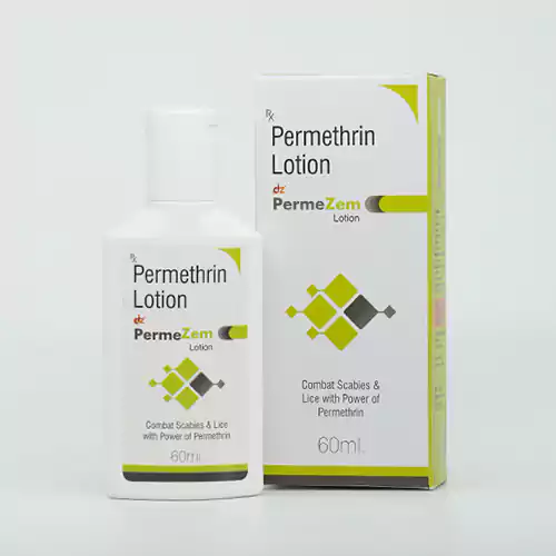 PermeZem Lotion 60ml – Permethrin 5% | Effective Scabies & Lice Treatment
